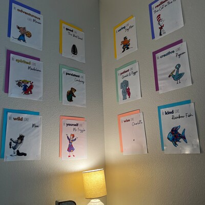 Digital Character Affirmations 40 Book Characters Childrens Storybook ...