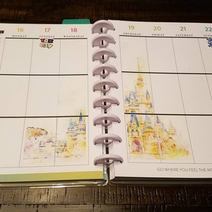 Happy Planner Printable Stickers Cinderella Castle / for Use With ...