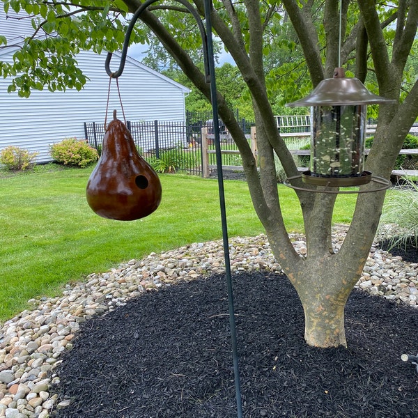 Gourd Birdhouse Handmade Garden Art Gift for Bird Lover - Etsy