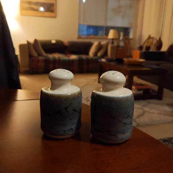 1960s Pair of Carved Soapstone Animals Handcarved Bear & Seal Figurines ...