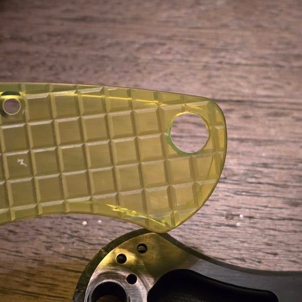 Replacement Scale Barrel Spacers Silver Aluminium Benchmade Bugout Mini ...