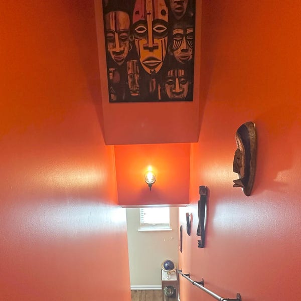 African Pattern Wall Art, African Wall Art, African Abstract Wall Decor ...