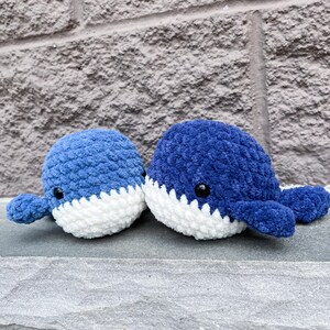 No Sew Whale Crochet Pattern, Crochet Blue Whale Amigurumi Pattern ...
