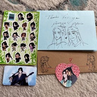 SVSSS Couple Heart Stickers - Etsy