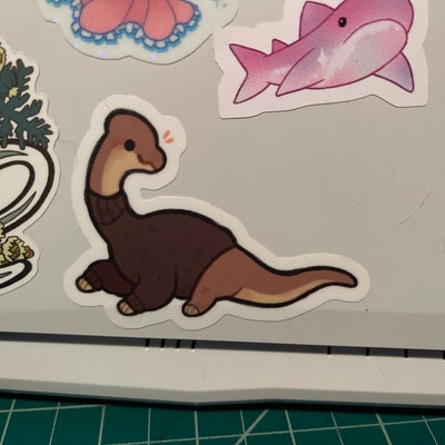 Croc Dog Sticker / Shiba Inu Sticker / Puppy Sticker / Animal Sticker ...