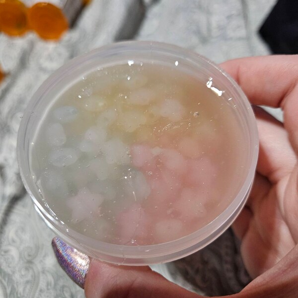 Apple Pie Slime, DIY Clay Butter Slime, Stress Relief Toy Shop, Crunchy ...