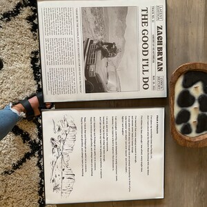 Zach Bryan Poster Oklahoma Smoke Show Art Print American Heartbreak ...