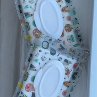 Wet Wipes Mini Pouch Baby Travel Mini Wipe Case Mini Wet Wipe Dispenser ...