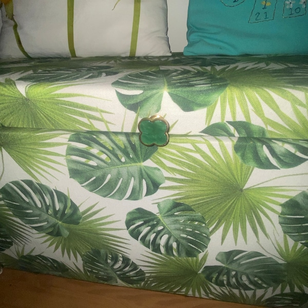 Brass Lucky Clover Knob Pull Handle Drawer Furniture Hardware Custom ...