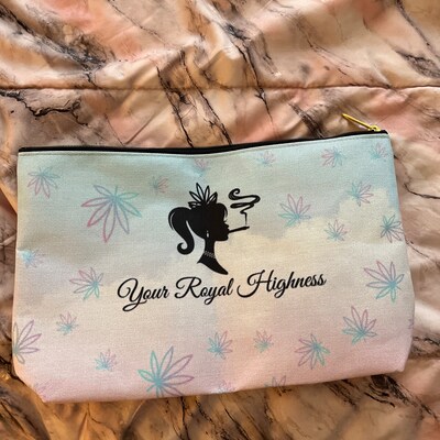 Galaga Inspired Cannabis Themed Stash Bag Makeup Bag Accessory - Etsy