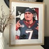 Corbin Carroll Poster Arizona Diamondbacks Baseball Illustrated Art ...