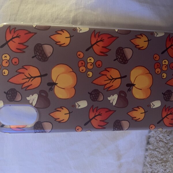 Autumn Phone Case Fall Leaves Cover for iPhone 17 Pro Max, 16e, 15, 14 ...