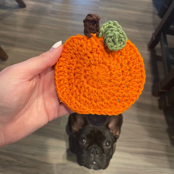 Pumpkin Coasters Set of 4, Fall Coasters, Coasters, Coffee Coasters ...