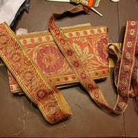 Liturgical Fabric Orphrey Panel Trim/16 Cm Wide/15 Color Combinations ...