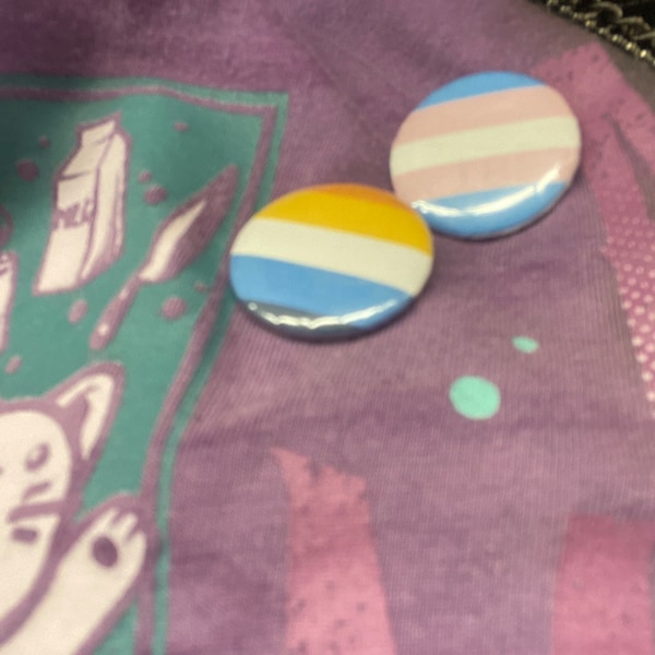 LGBTQ Pride Buttons (custom Identity Requests Welcome!) - Etsy