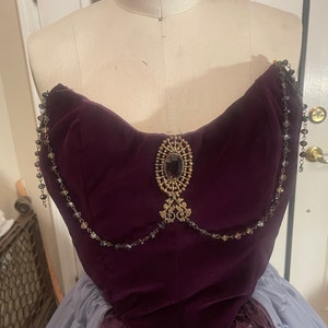 The Moonlight Corset. Strapless Corset Bustier, Ladies Downloadable ...