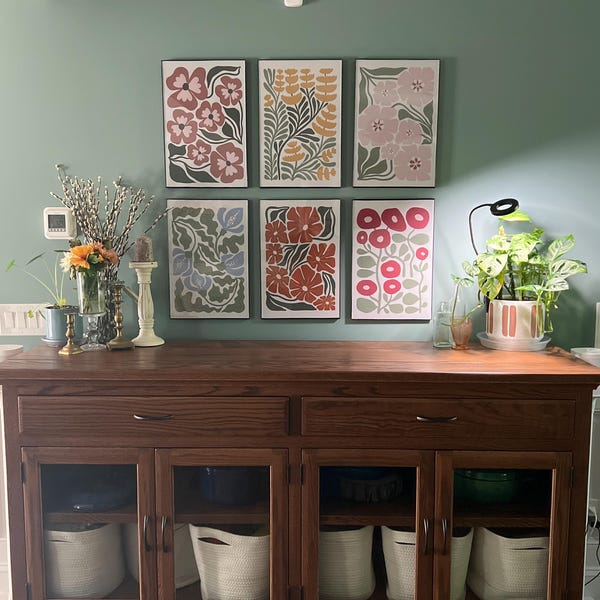 Pink and Blue Preppy Bundle Set of 20, Trendy College Apartment Decor ...