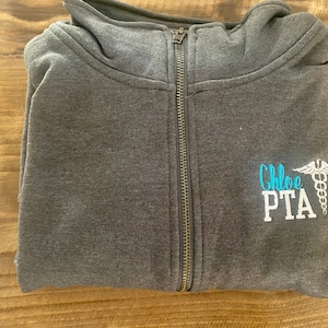 Physical Therapy Office Pullover Sweatshirt Jackets, PT PTA SLP, Ot ...