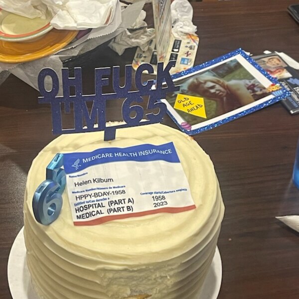 Medicare Card EDIBLE Image for Cakes and Cupcakes, Retirement Cake ...