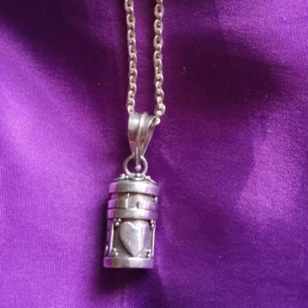 TRIBAL Silver PRAYER BOX * Vintage Prayer Box * India Tribal Protection ...