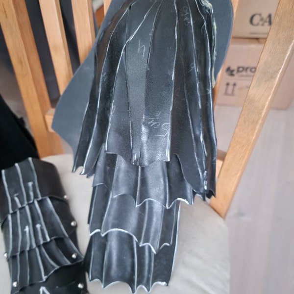 Ringwraith Gothic Boot Armor Pattern - Etsy
