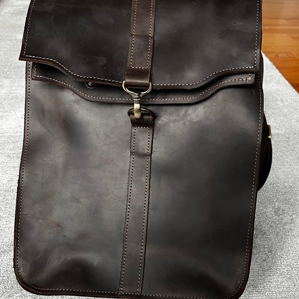 Handmade Leather Backpack Women,leather Backpack Woman,laptop Backpack ...