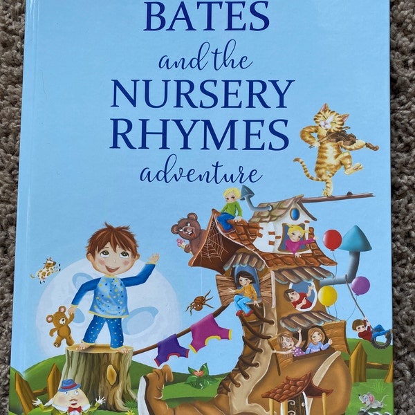 Personalised Book of Nursery Rhymes & Poems for Newborns and Toddlers ...