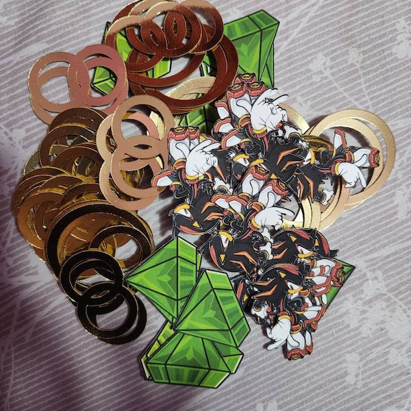 Sonic Confetti, Sonic Characters, Sonic Theme, Sonic Birthday Party ...