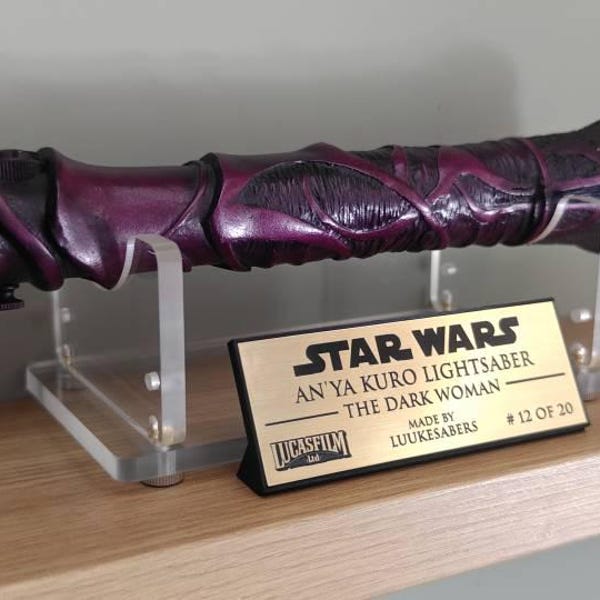 Custom Free Standing Name Plate Display Plaque for Action Figures, Toy ...