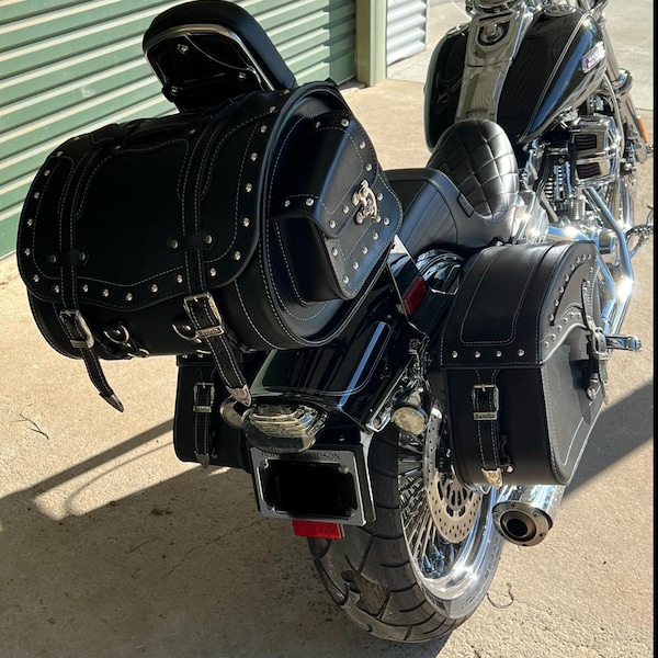 Motorcycle Handlebar Bag, Fork Tool Bag, Motorcycle Tool Bag, Bike ...