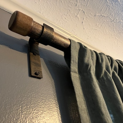 Iron Baton Hand Made, Wrought Iron Drapery Baton, Modern Drapery Iron ...