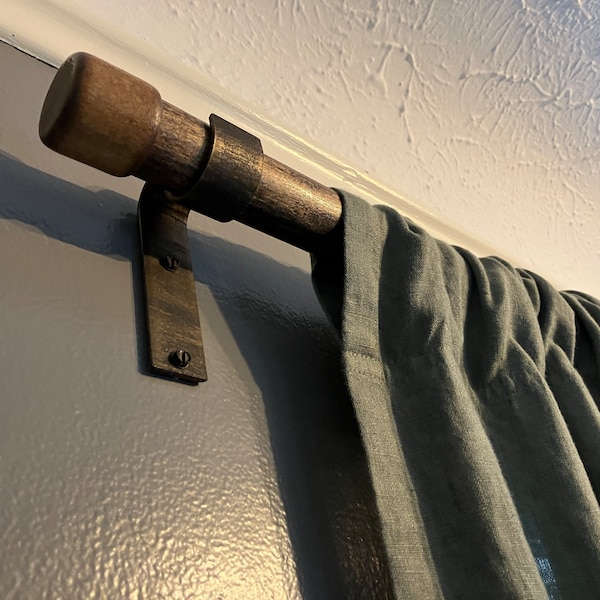 SB212 No Forge Handmade Short Projection Bracket, 3/4'' ROD Clearance ...