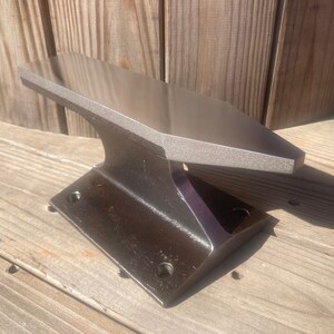 Knife Makers Anvil. With Mounting Holes. - Etsy