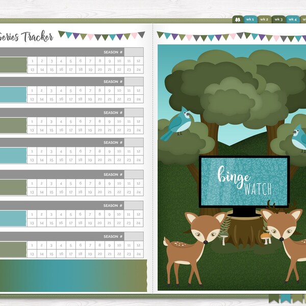 Enchanted Forest Digital Sticker Mega Bundle | Goodnotes & iPad | Fall ...