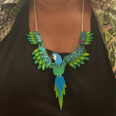 Leg Necklace Plastic Jewellery Perspex Jewellery Acrylic - Etsy