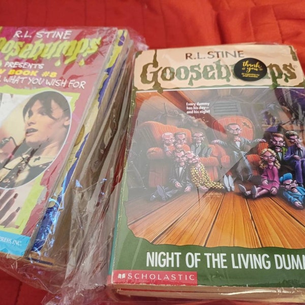 RARE! Cult Books Goosebumps. 90s. in Very Good Condition! Several Like ...