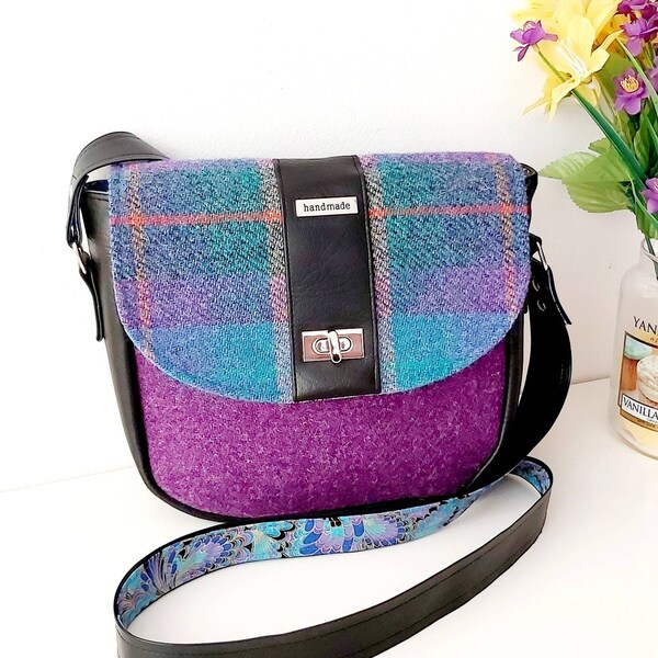 Authentic Harris Tweed Fabric Material for Craft Work Various Sizes ...