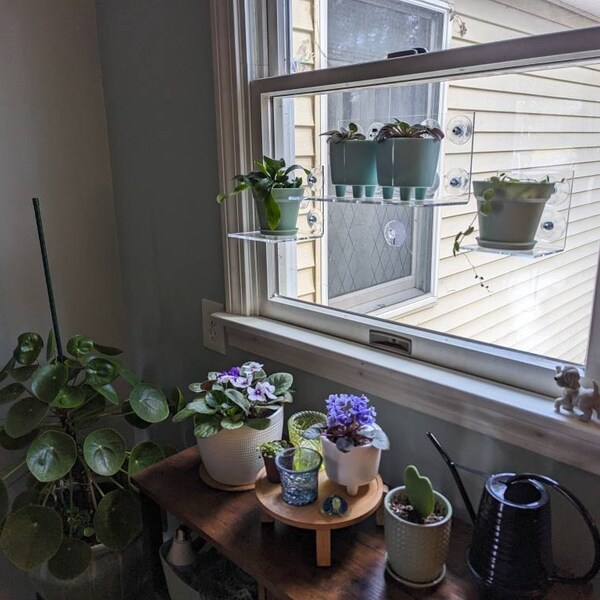 Window Shelves Clear - Various Sizes - Clear Window Shelf - Custom ...