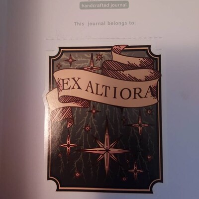 Ex Altiora Sticker - Etsy