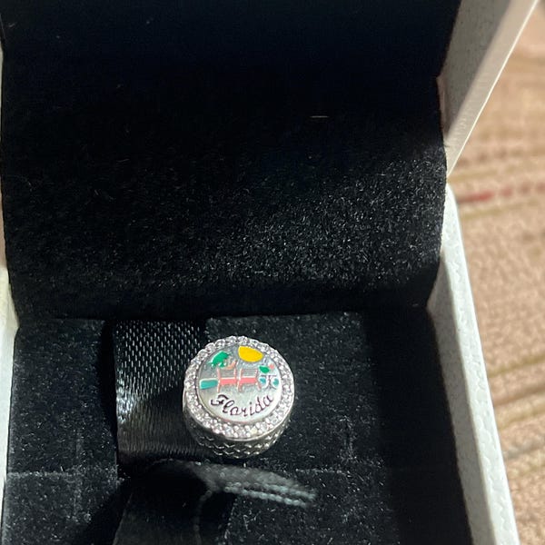 Original Authentic Pandora Charm pandora ICELAND Flag Dangle Charm ...