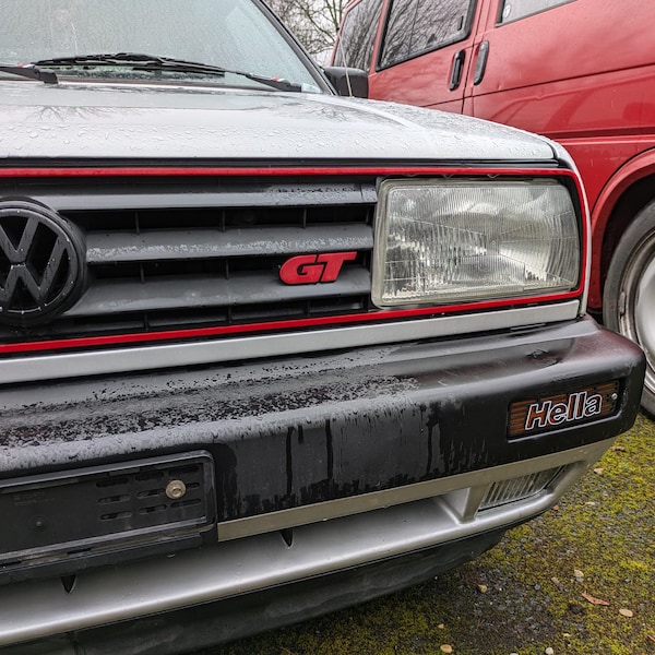 VW Golf MK1 Rabbit GTI Rear Badge Emblem Sign Logo - Etsy