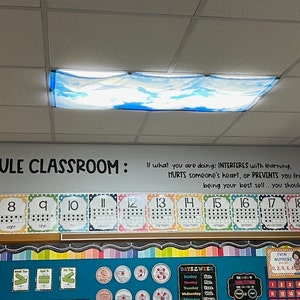 One Rule Classroom Wall Vinyl Decal, Classroom Door, Be Your Best Decal ...