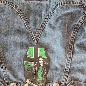 Samhain Danzig Werewolf Demon Patch , Back Patch Size , Heavy Metal ...