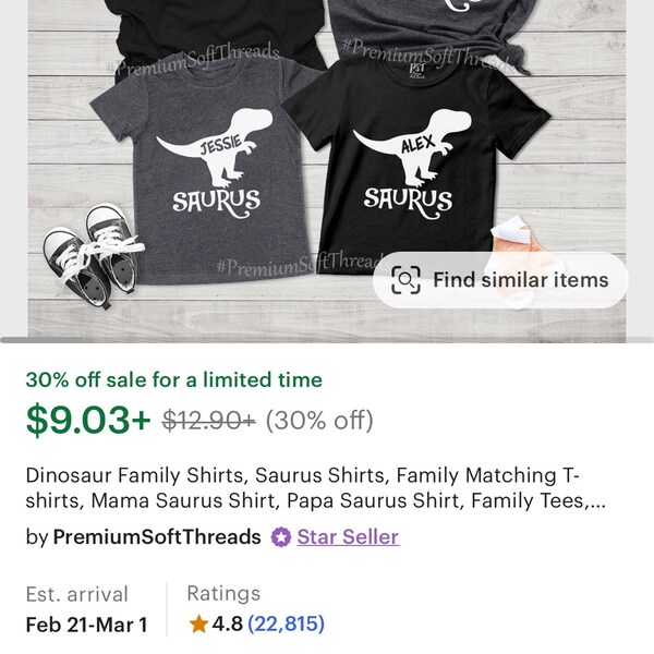 Dinosaur Family Shirts, Saurus Shirts, Family Matching T-shirts, Mama ...