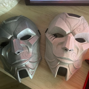 Jhin Mask League of Legends - Etsy
