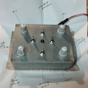 4 Oscillator Patchable Crackle Box // Noise Synth With Patch Bay ...