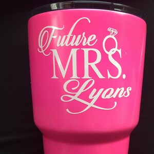 Future Mrs. Iron on Decal, DIY Future Mrs. Shirt, Future Mrs., Future ...