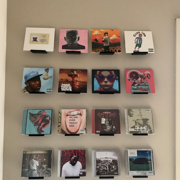 CD Wall Mount Display Shelf - Etsy