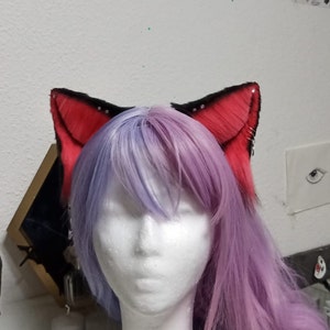 Build Your Own Kitten / Cat Faux Fur Ears Custom Faux Fur Ears cosplay ...