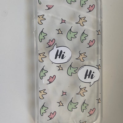 Heartstopper Leaves Phone Case Clear Inspired Nick and Charlie Say Hi ...
